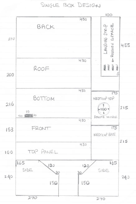 Swift nest box designs free instructions for eaves and corner swift boxes